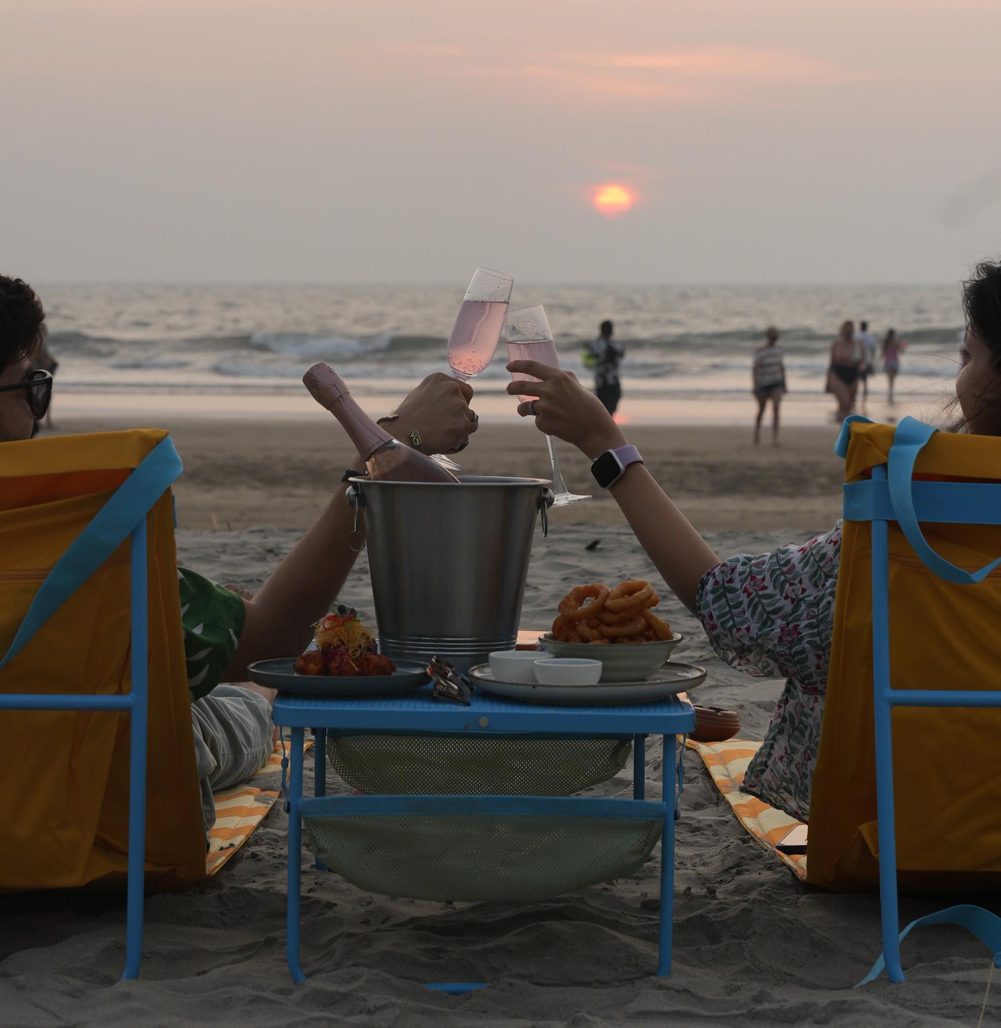 Palma Beach Resort, Ashwem Beach 𝗕𝗢𝗢𝗞 Goa Resort