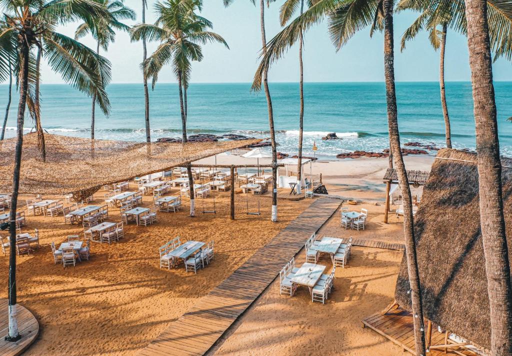 Thalassa Beach Boutique Resort 𝗕𝗢𝗢𝗞 Goa Cottage