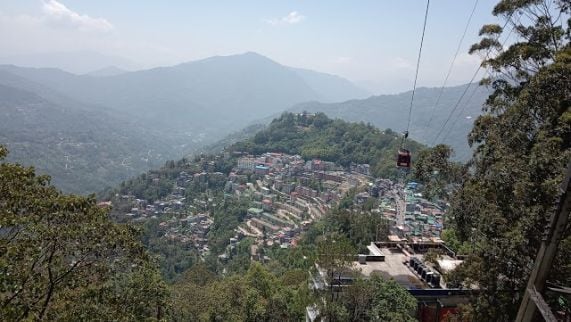 Riding the Gangtok Ropeway | Gangtok - What to Expect | Timings | Tips ...