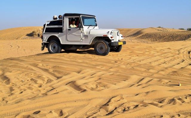 Jeep Safaris At Sam Sand Dunes | Jaisalmer - What to Expect | Timings ...