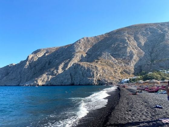 Kamari Beach, Santorini - Things to Do, Timings & Photos