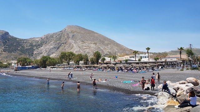 Kamari Beach, Santorini - Things to Do, Timings & Photos
