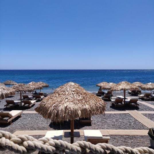 Kamari Beach, Santorini - Things to Do, Timings & Photos