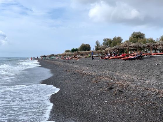 Perissa Black Sand Beach, Santorini - Things to Do, Timings & Photos